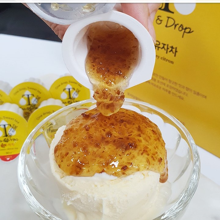 고흥 특산물 꿀유자차 선물세트 30g 30캡슐 1BOX